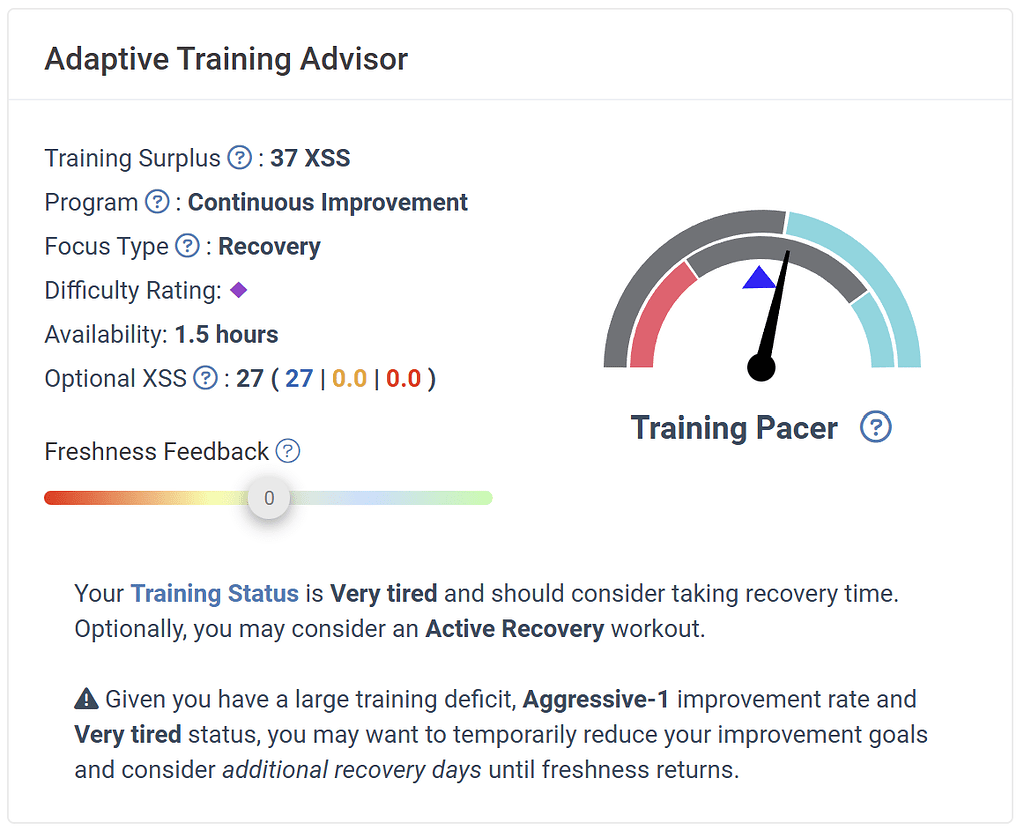 Training Surplus or Deficit - Training - Xert Community Forum